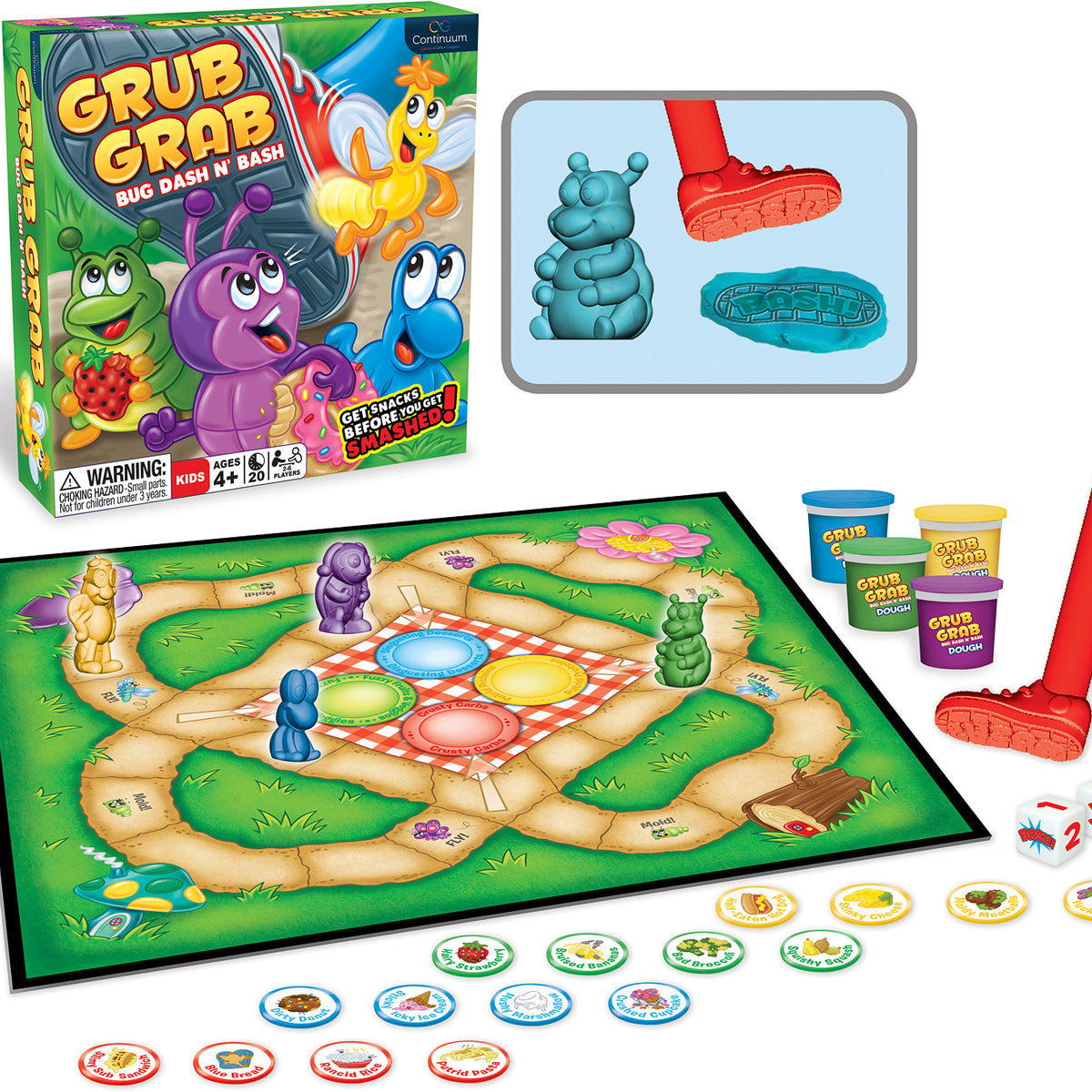 Grub Grab: Bug Dash and Bash – Continuum Games