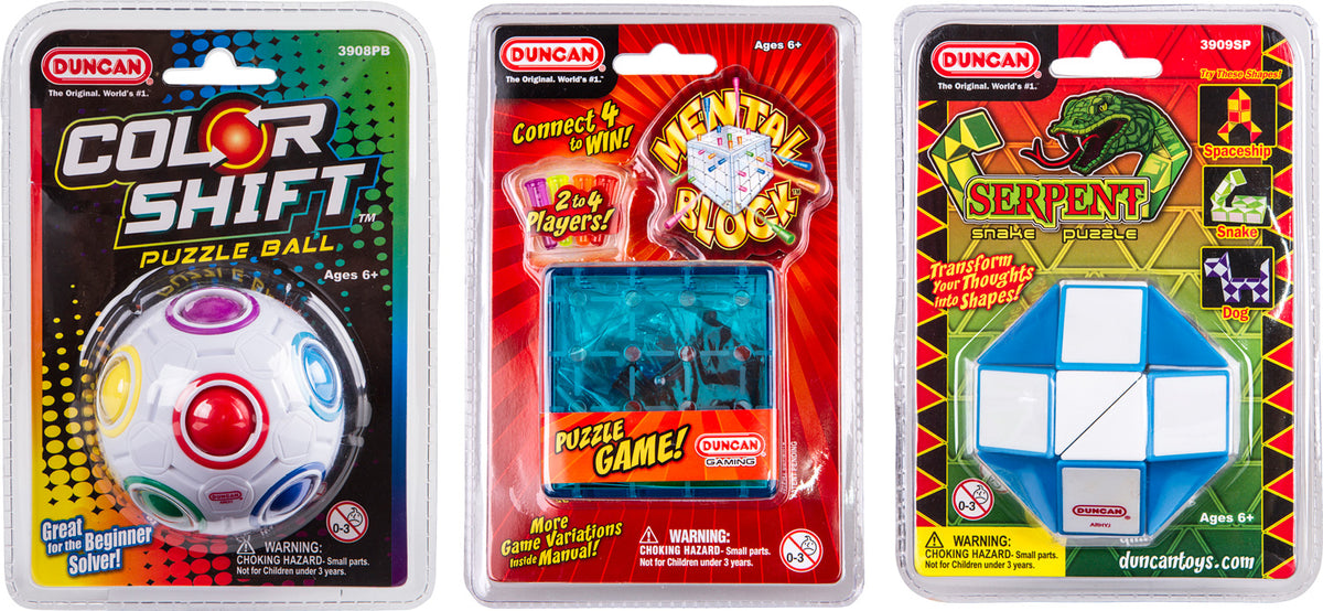 Brain Game PDQ (5 Color Shift 5 Mental Block 5 Quick Cube) – Continuum Games