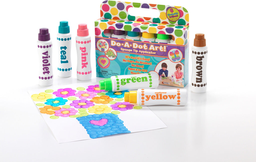 DO-A-DOT ART 6 PACK BRILLIANT MARKERS – Continuum Games