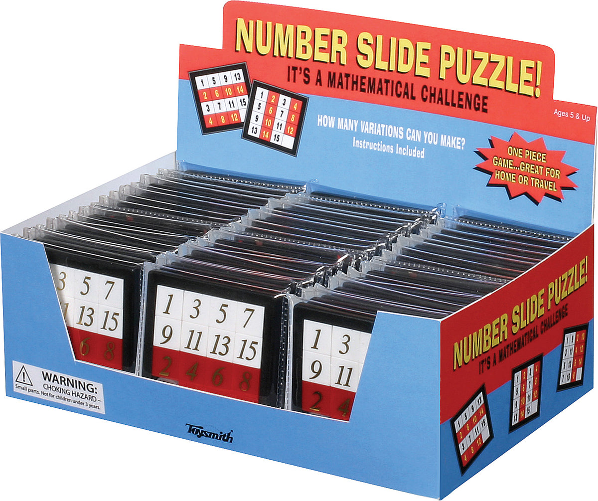 NUMBER SLIDE PUZZLE – Continuum Games