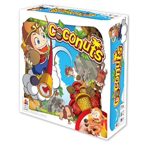 Coconuts 4 Player Monkey Dexterity Game – Continuum Games